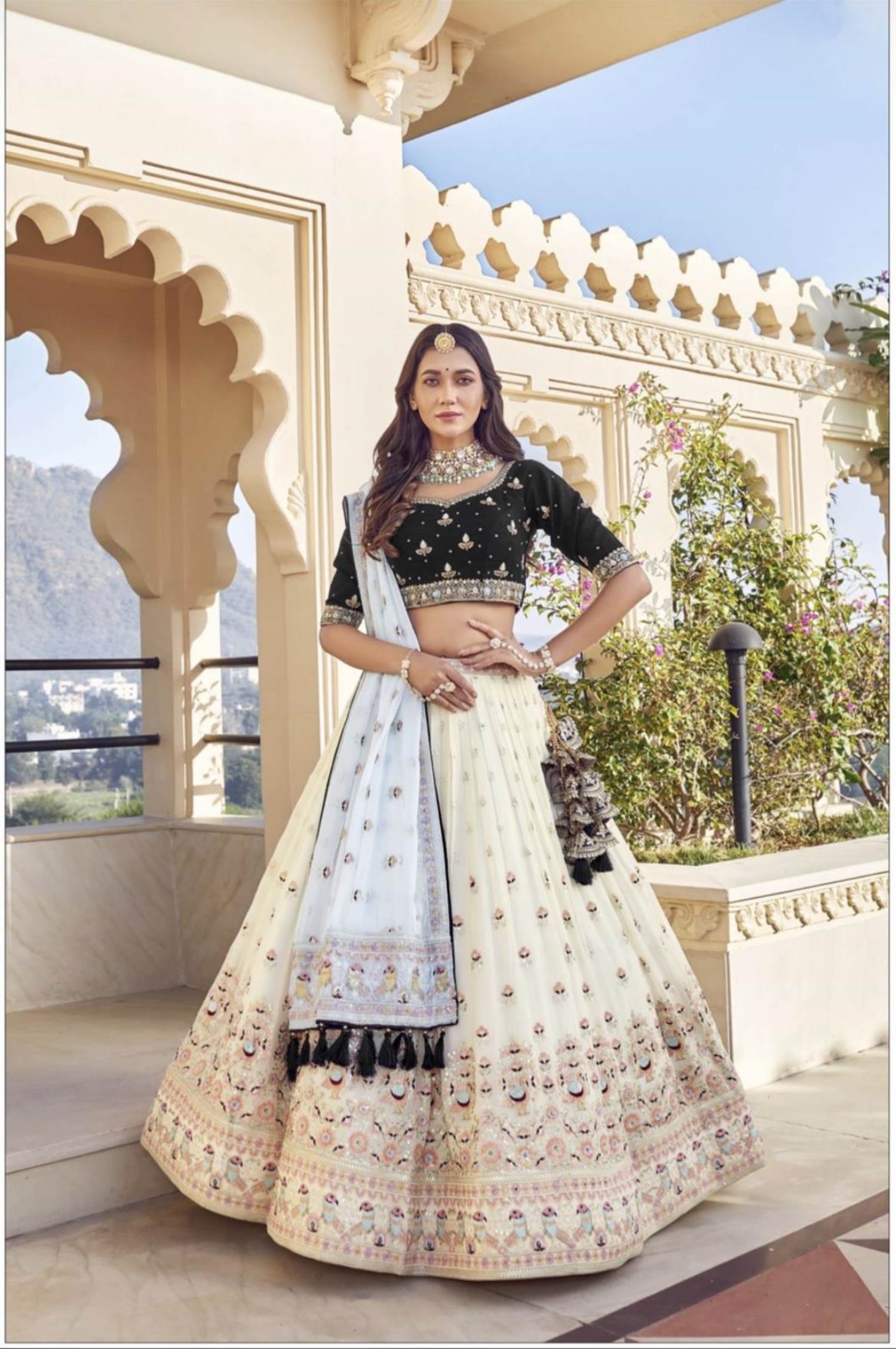 Womens Fashion - Lehenga Choli - Chaniya Cholis :: ANERI BOUTIQUE