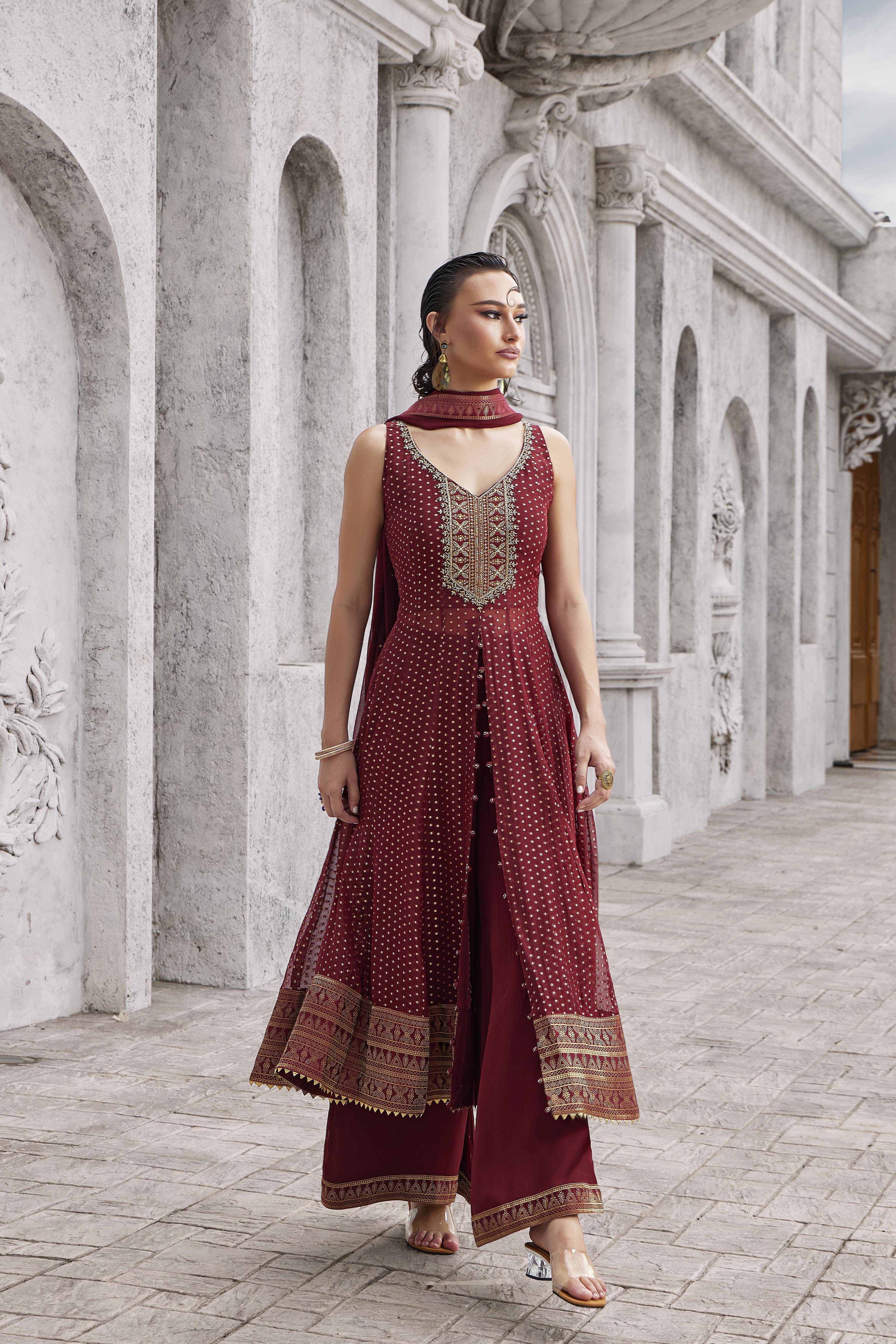 Zeenat Style Salwar Kameez